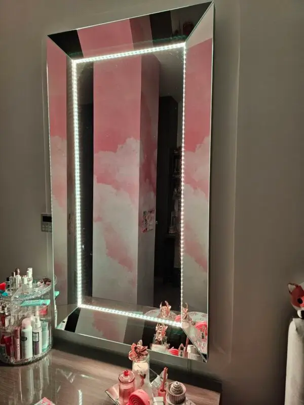 Mirror with LED (color changing) - Vasiliou Art & Frames